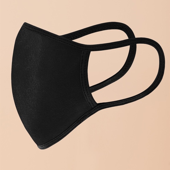 samunsboutique | Accessories | Nwt Reusable Washable Black Face Mask ...